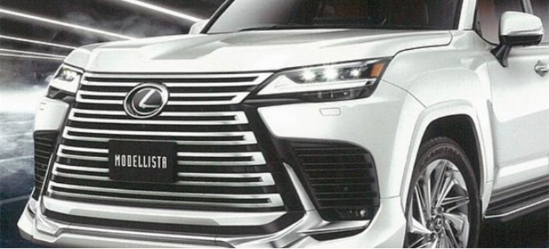 Первый тюнинг на Лексус (Lexus) LX600 - Modellista